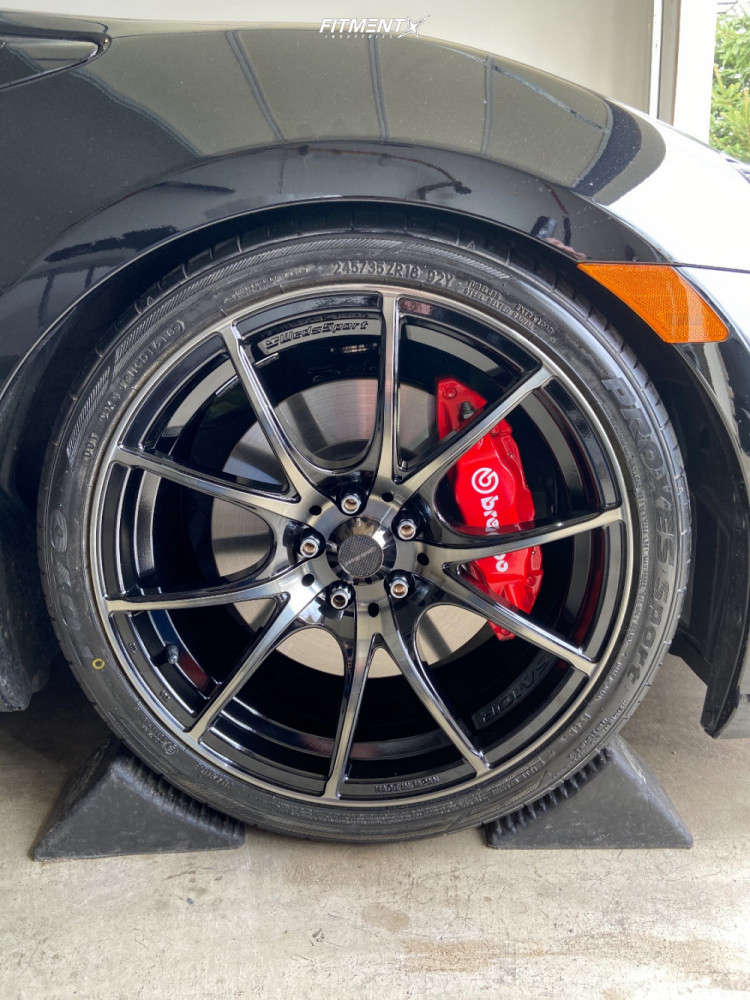 2019 Subaru BRZ Limited with 18x8.5 WedsSport Sa-10r and Toyo Tires 245x35 on Coilovers ...