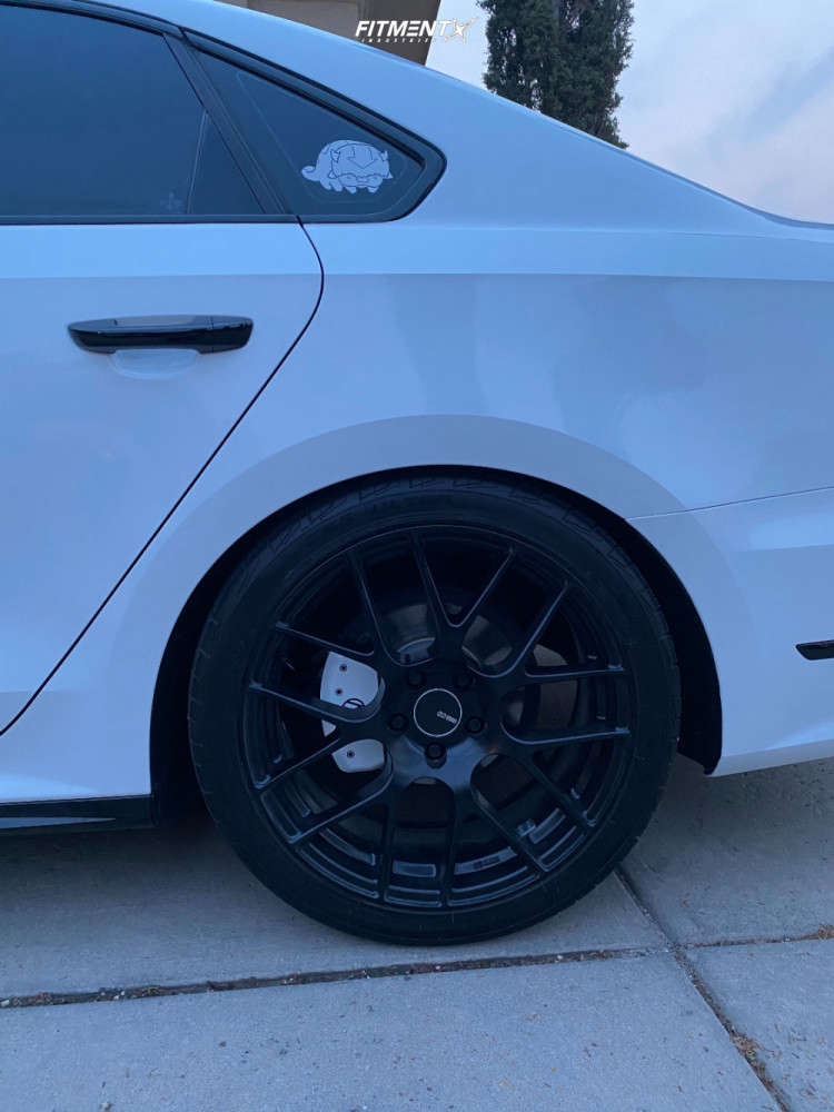 2017 Volkswagen Passat R-Line with 19x8 Enkei Raijin and Cooper 235x30 ...