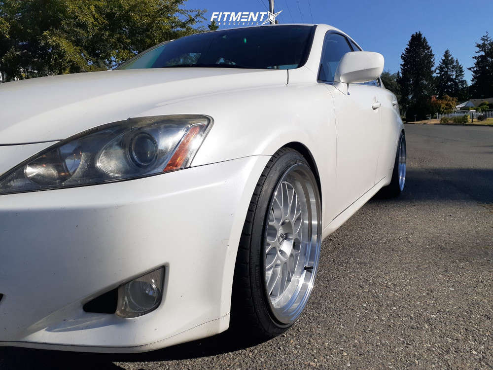 2008 Lexus IS250 4dr Sedan (2.5L 6cyl 6A) with 19x9.5 Aodhan Ah02 and ...