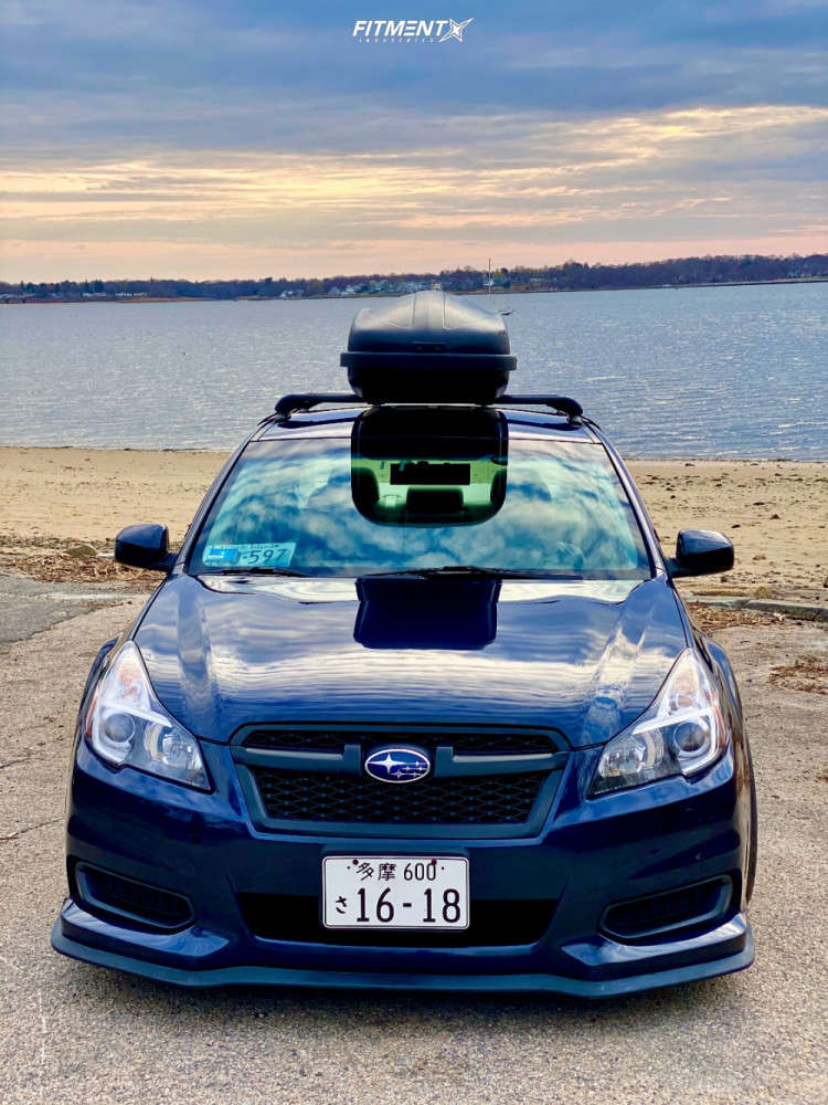 2014 Subaru Legacy 2.5i Premium with 18x9.5 ESR Sr07 and Nitto 225x40 ...
