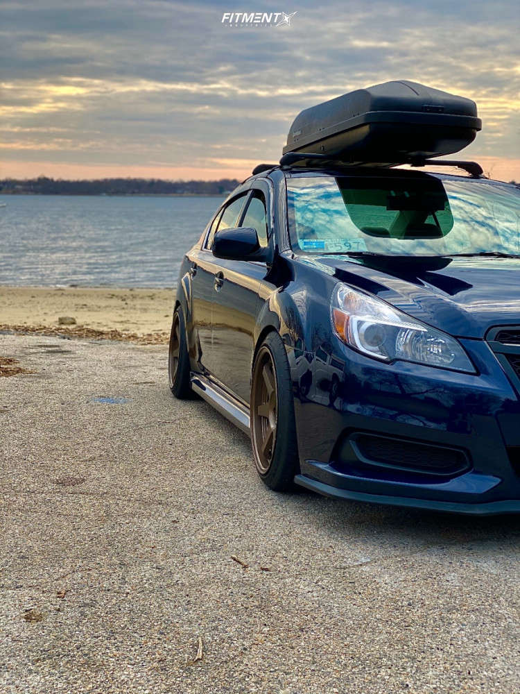 2014 Subaru Legacy 2.5i Premium with 18x9.5 ESR Sr07 and Nitto 225x40 ...