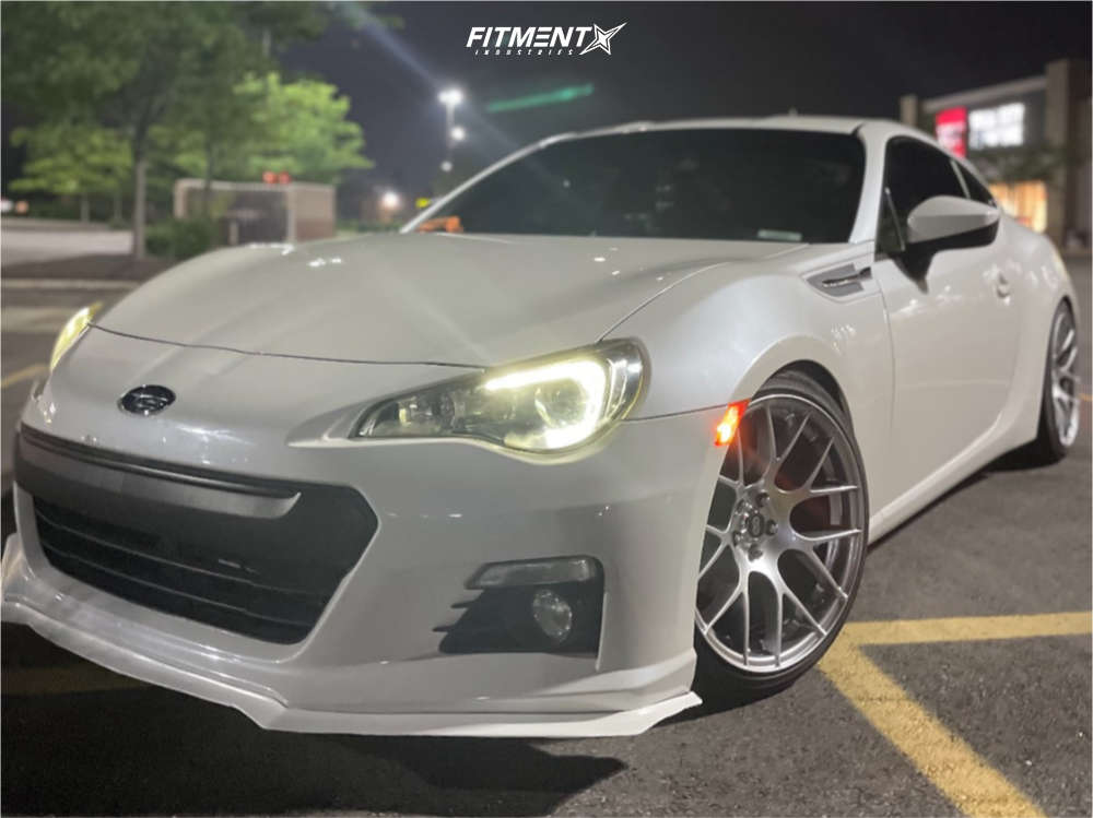 2013 Subaru BRZ Limited with 18x9.5 Enkei Raijin and Ironman 225x40 on ...