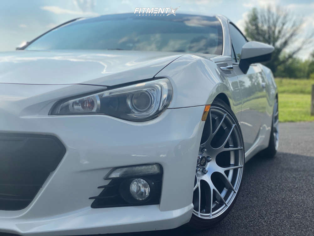 2013 Subaru BRZ Limited with 18x9.5 Enkei Raijin and Ironman 225x40 on ...