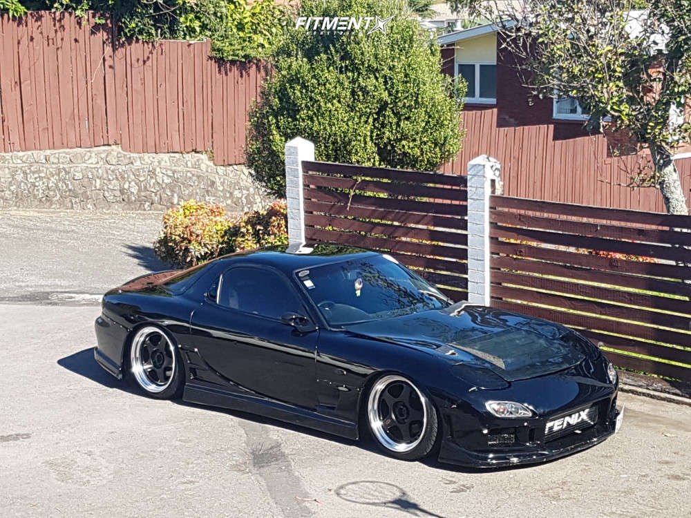 1992 Mazda RX-7 Base with 18x10 SSR Koenig and Aoteli 215x45 on ...