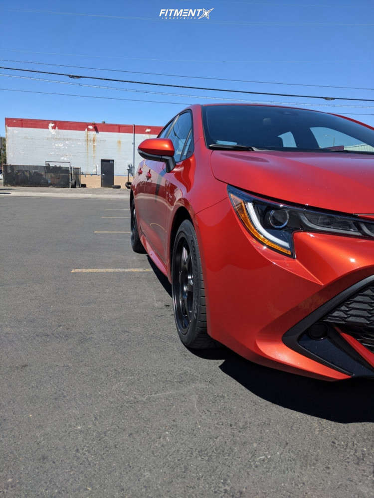 2019 Toyota Corolla SE with 18x8.5 Konig Hexaform and Continental ...