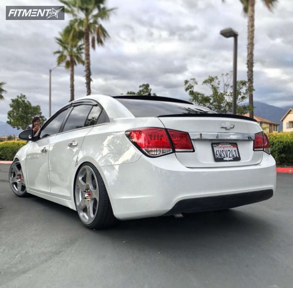 2012 Chevrolet Cruze LT with 19x8.5 Rotiform Nue and Delinte 215x35 on ...
