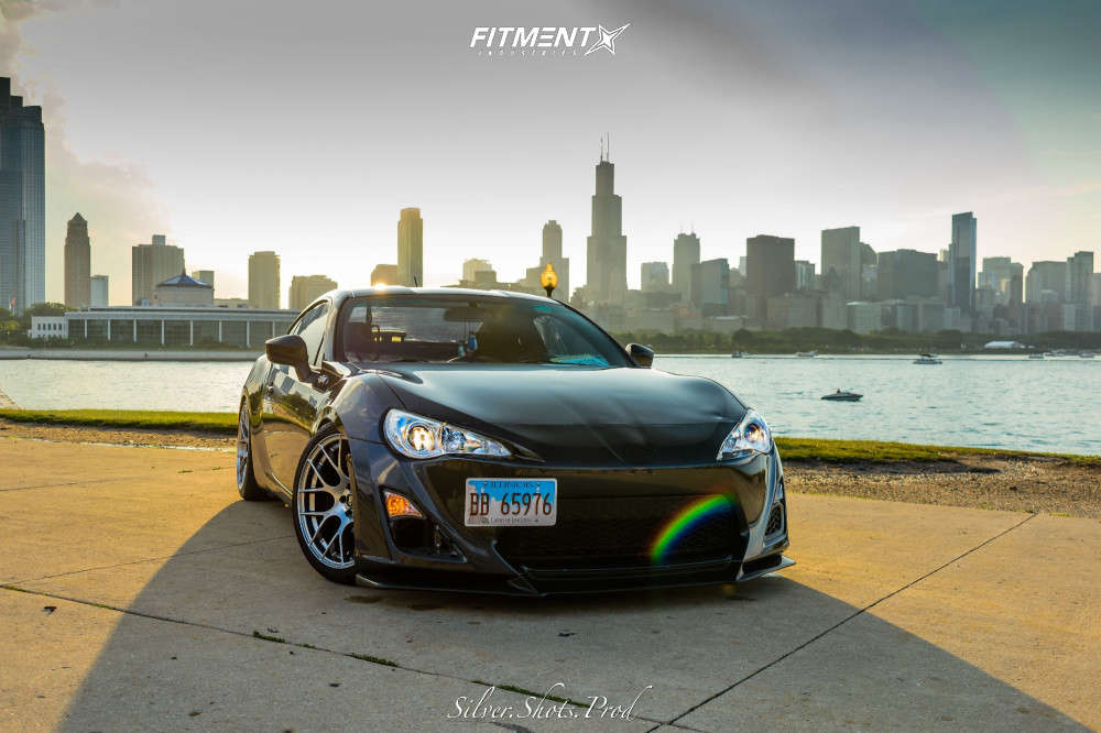 2014 Scion FR-S Base with 18x9.5 Enkei Raijin and Federal 255x35 on ...