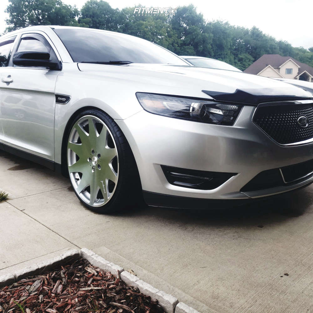 2015 Ford Taurus SHO with 22x9 MRR Hr3 and Lexani 255x35 on Coilovers ...