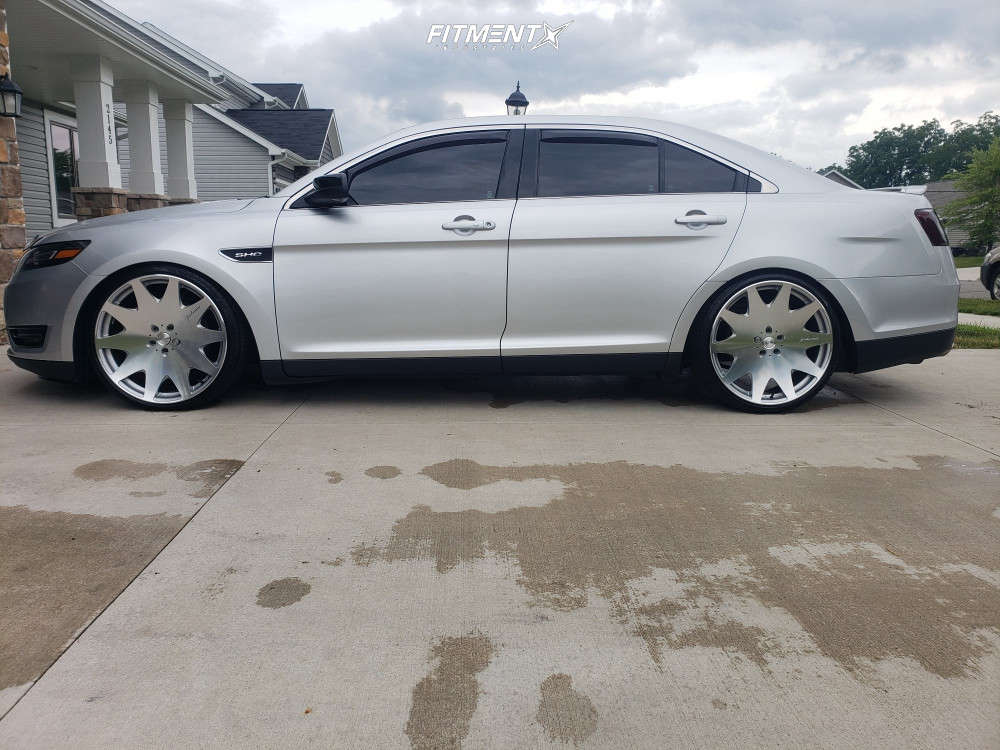 2015 Ford Taurus SHO with 22x9 MRR Hr3 and Lexani 255x35 on Coilovers ...