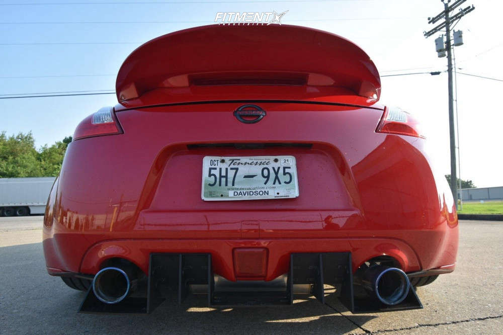 2015 Nissan 370Z Base with 18x9.5 SSR Gtx01 and Federal 245x45 on ...