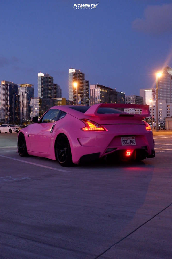 2009 Nissan 370Z Touring with 19x9.5 ESR Rf2 and Toyo Tires 265x30 on ...