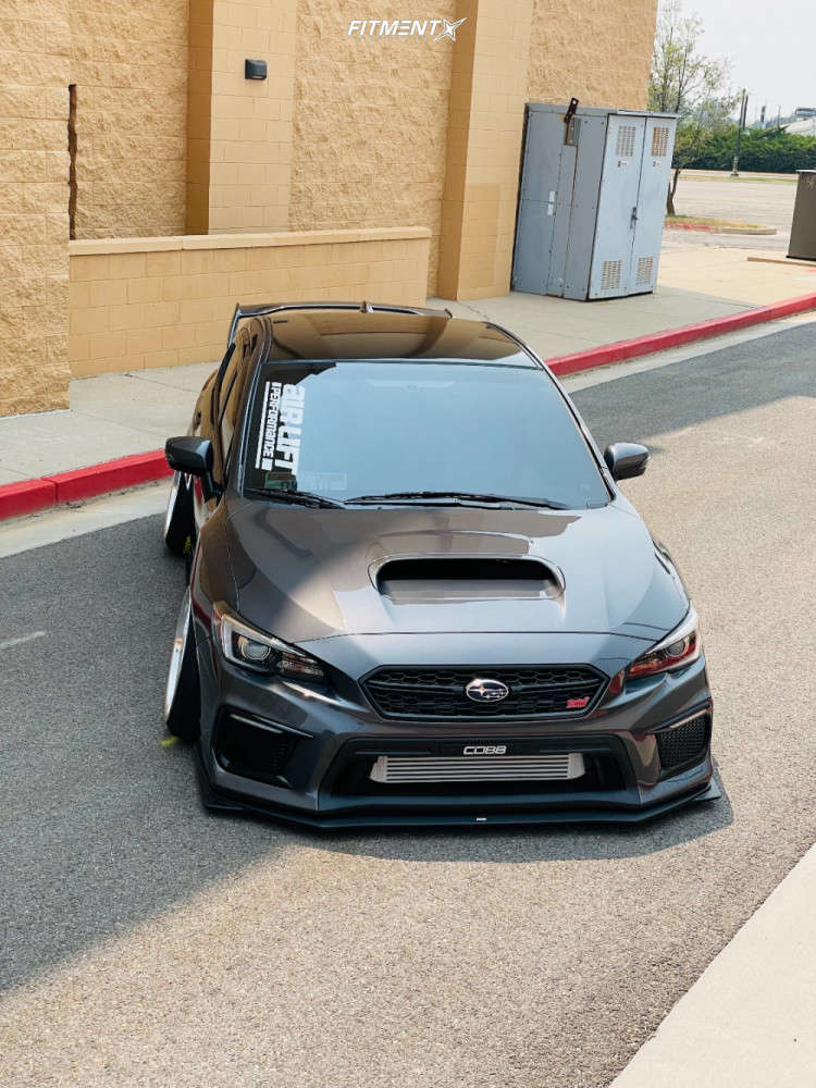 2020 Subaru WRX STI Base with 18x10 GMR Vx-6 and Accelera 215x35 on Air ...