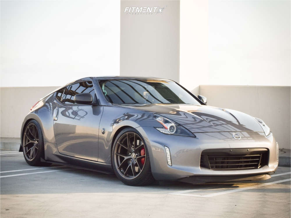 2020 Nissan 370Z Sport Touring with 19x9.5 ESR Rf2 and Michelin 245x35 ...