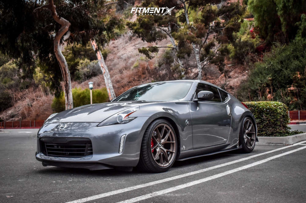 2020 Nissan 370Z Sport Touring with 19x9.5 ESR Rf2 and Michelin 245x35 ...
