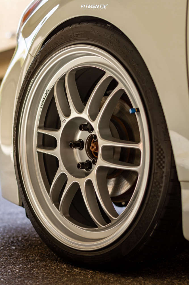 2015 Toyota Prius Persona Series with 18x8 Enkei Rpf1 and Nankang ...