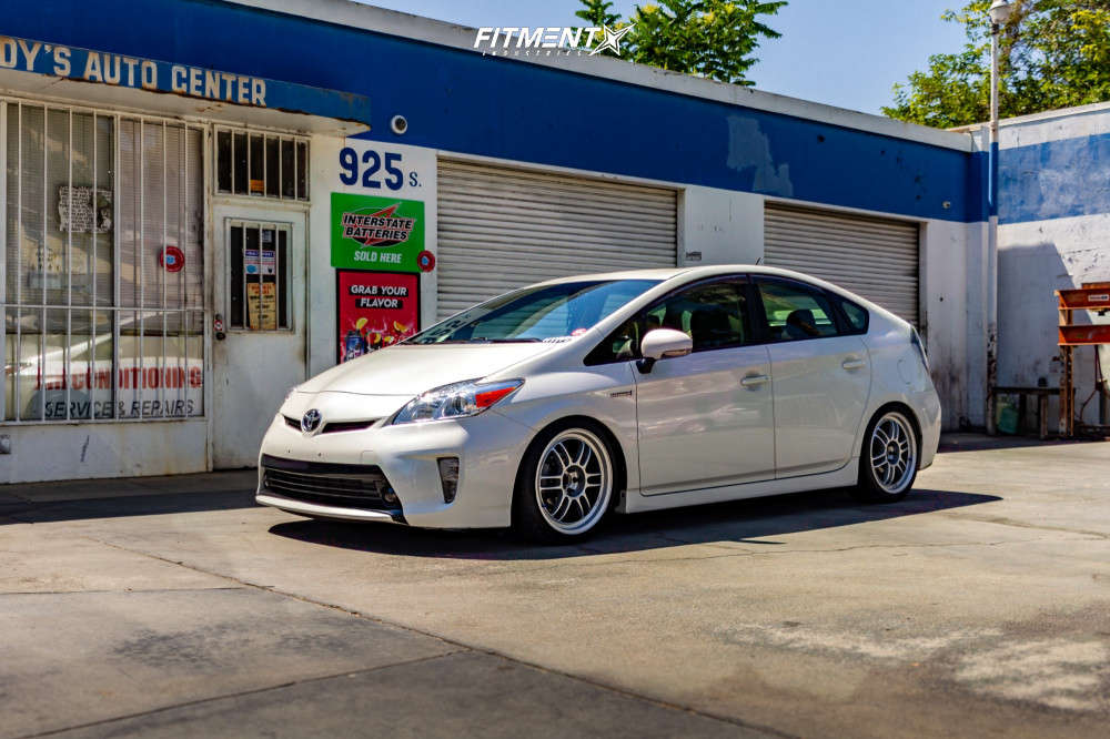 2015 Toyota Prius Persona Series with 18x8 Enkei Rpf1 and Nankang ...