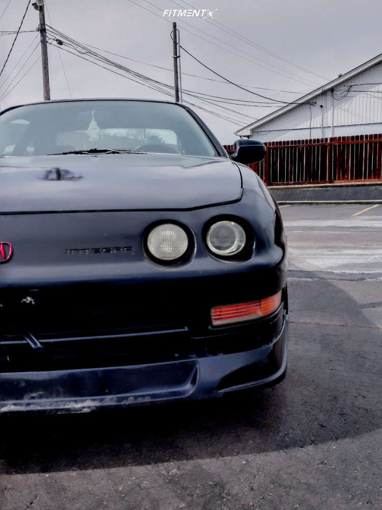1997 Acura Integra LS with 16x8 Konig Helium and Nitto 205x50 on Stock ...