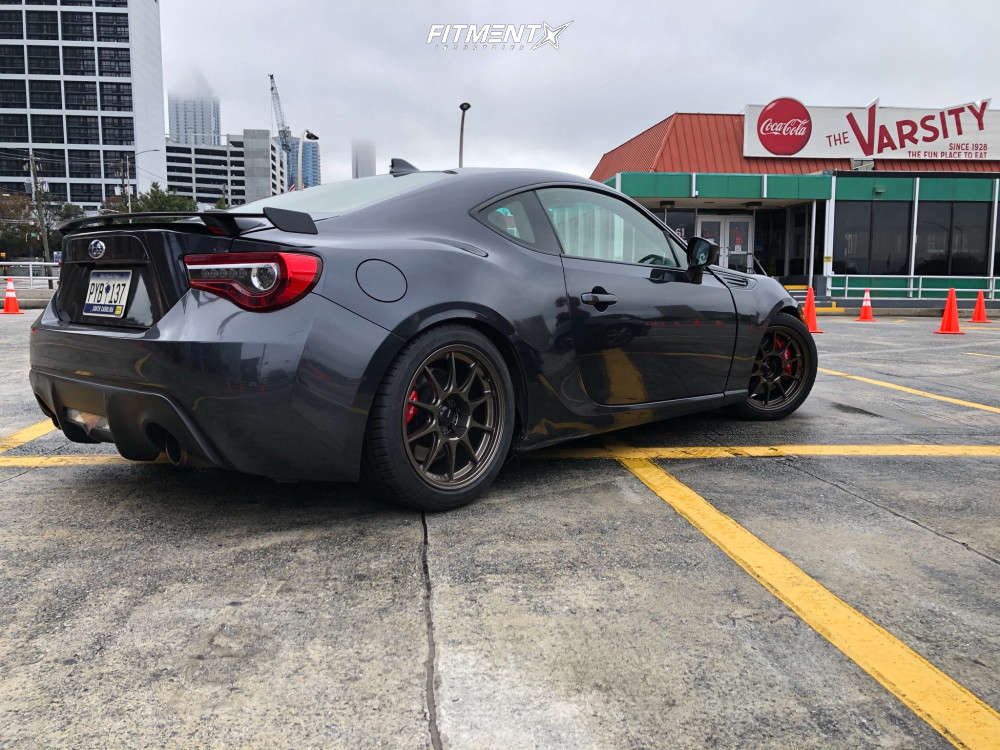 2017 Subaru BRZ Limited Performance with 17x9 Konig Dekagram and ...