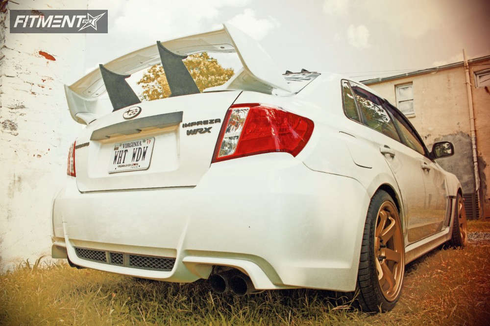 2014 Subaru WRX Limited with 18x9.5 Rota Grid and Continental 255x35 on ...