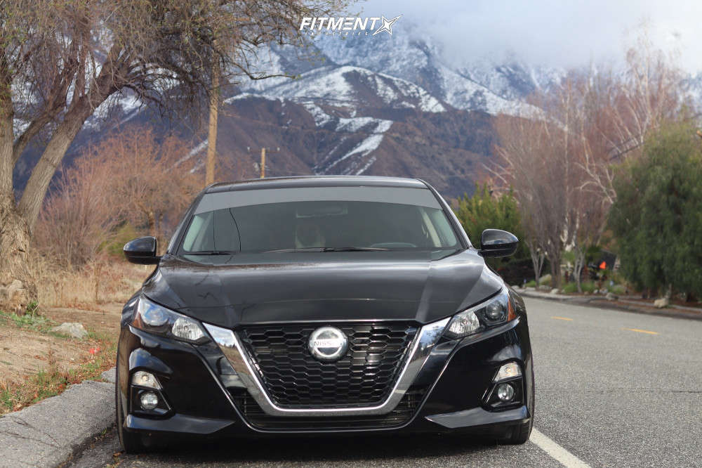 2019 Nissan Altima S with 18x8.5 Cosmis Racing Mrii and Falken 225x40 ...