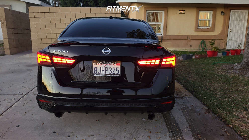 2019 Nissan Altima S with 18x8.5 Cosmis Racing Mrii and Falken 225x40 ...