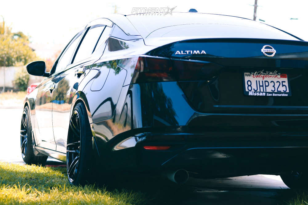 2019 Nissan Altima S with 18x8.5 Cosmis Racing Mrii and Falken 225x40 ...