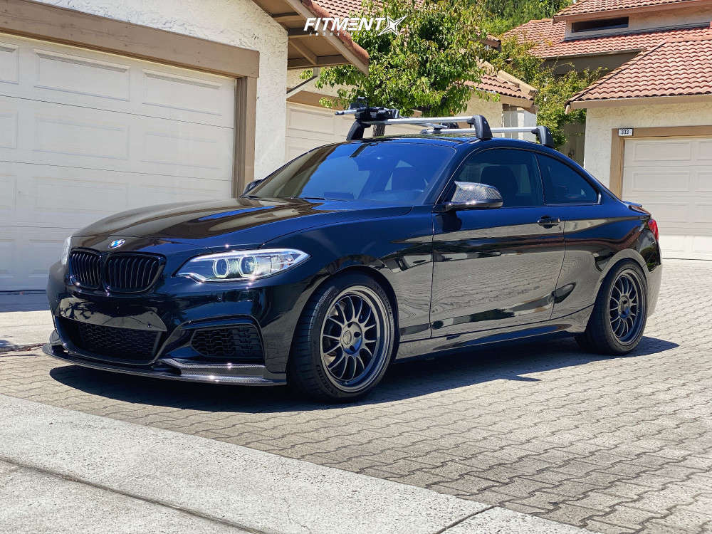 2017 BMW M240i Base with 18x9 Kansei Corsa and Michelin 245x35 on ...