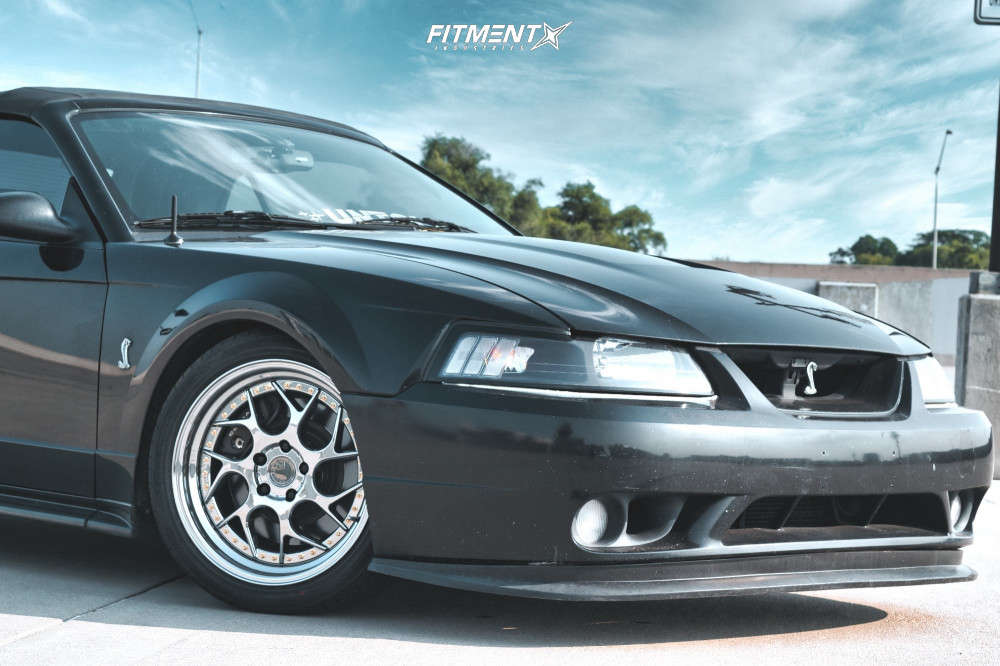 1999 Ford Mustang SVT Cobra with 18x8.5 Aodhan Ds01 and Vercelli 275x30 ...