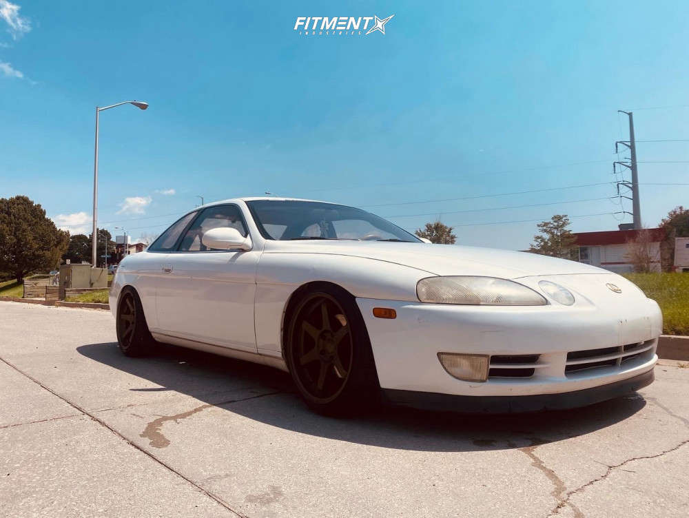 1994 Lexus SC400 Base with 18x9.5 Vordoven Forme 10 and Advanta 225x40 ...