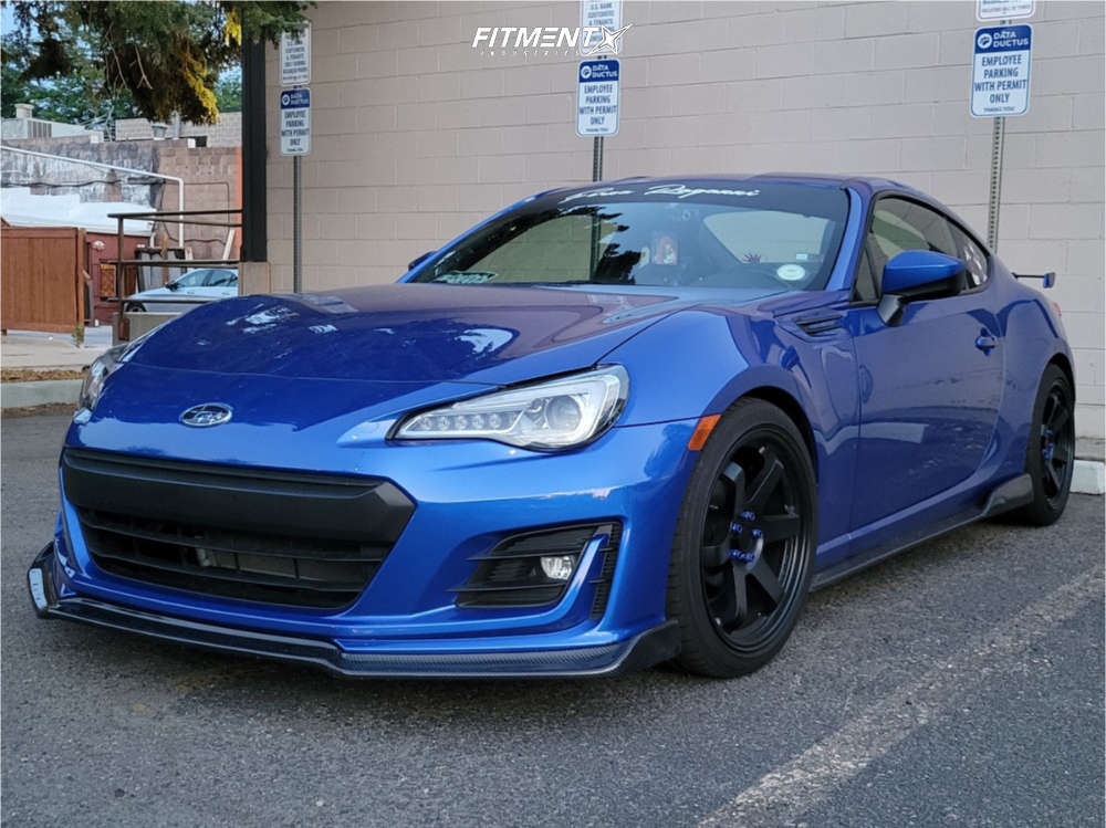 2019 Subaru BRZ Limited with 18x8.5 AVID1 AV6 and Bridgestone 225x40 on Coilovers | 1807117 ...