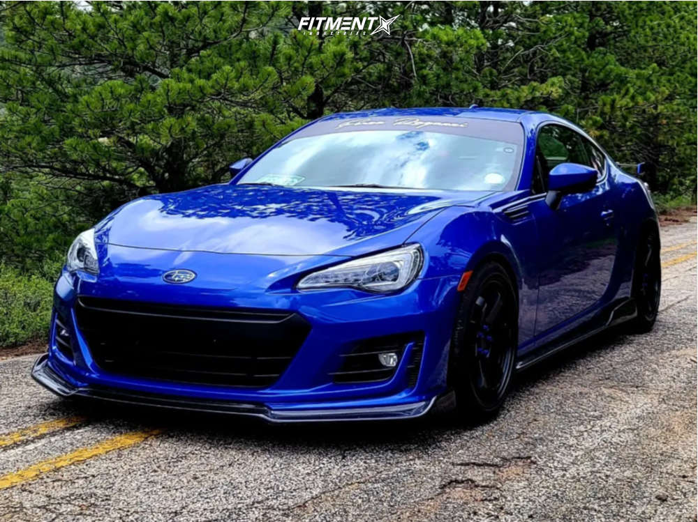 2019 Subaru BRZ Limited with 18x8.5 AVID1 AV6 and Bridgestone 225x40 on Coilovers | 1807117 ...