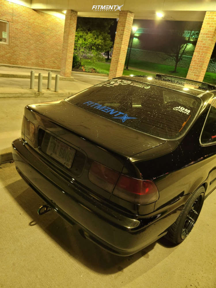 2000 Honda Civic EX with 16x8 MST Time Attack and Federal 195x45 on ...