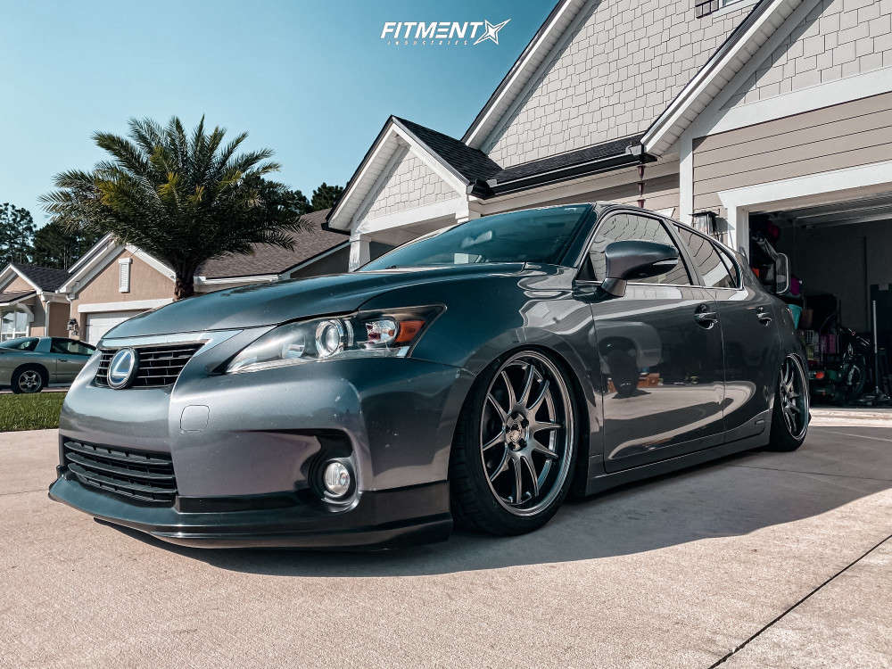 2013 Lexus CT200h Base with 18x8.5 Aodhan Ds02 and Toyo Tires 225x40 on ...