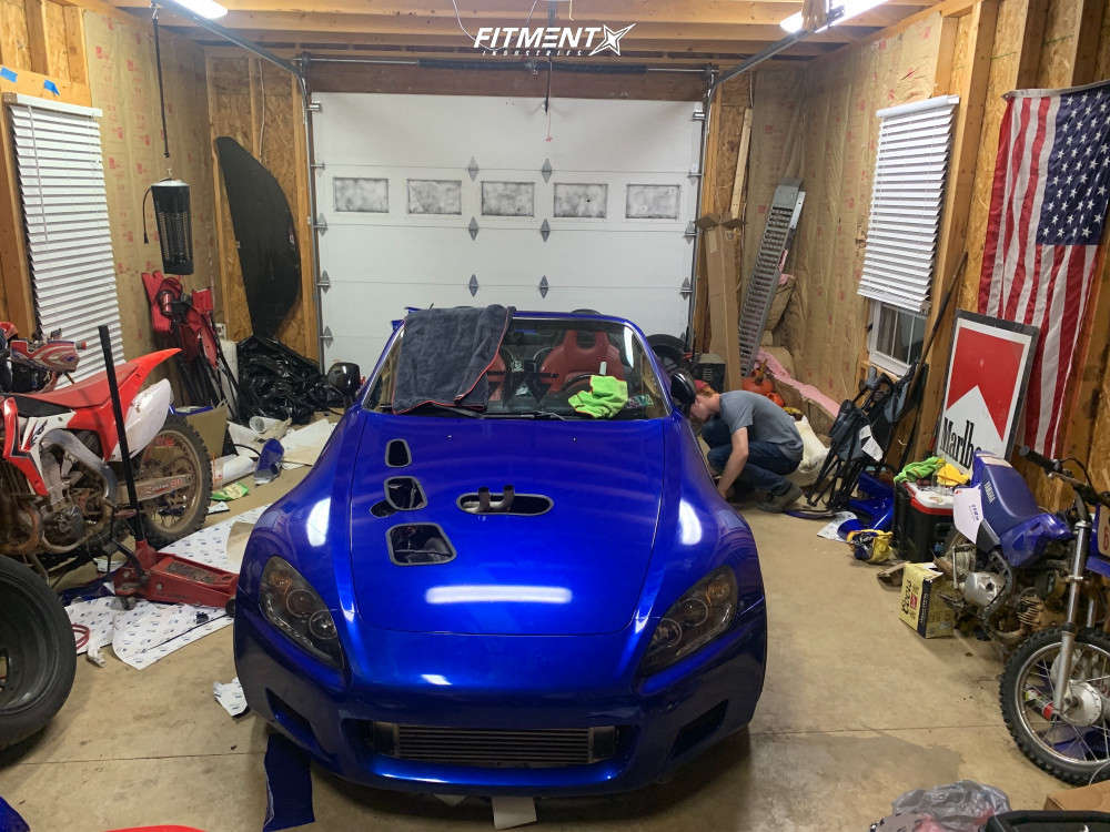 2001 Honda S2000 Base with 17x9 Enkei Rpf1 and Continental 255x40 on ...