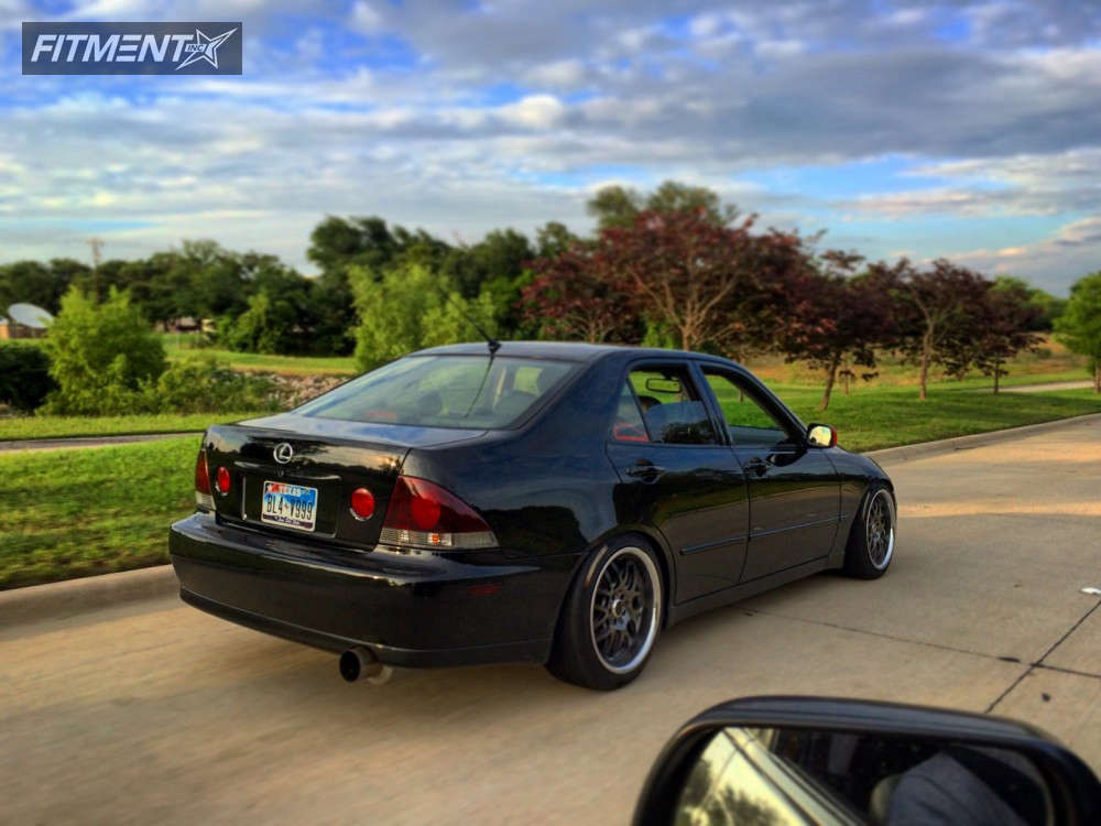 2002 Lexus IS300 E-Shift 4dr Sedan (3.0L 6cyl 5A) with 17x9 XXR 526 and ...
