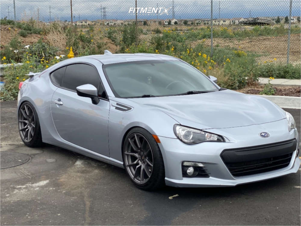 2016 Subaru BRZ Limited with 18x9.5 Option Lab R716 and Federal 235x40 on Coilovers | 1807467 ...