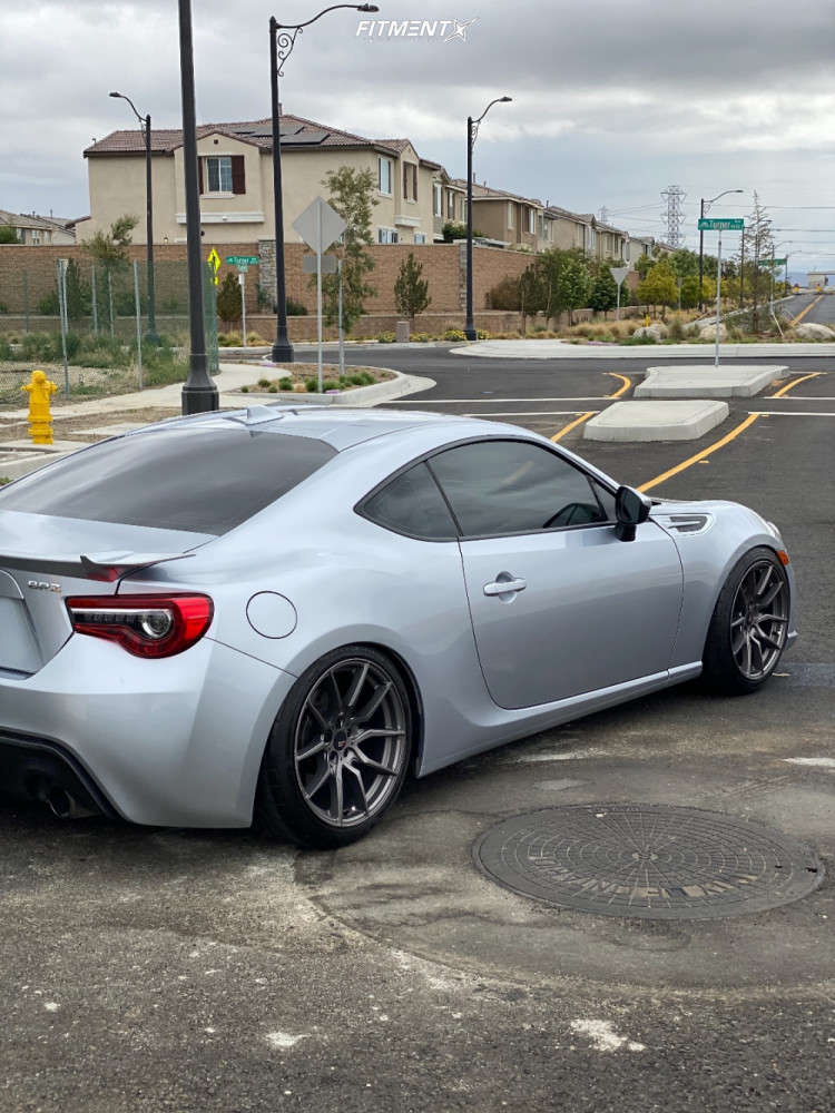 2016 Subaru BRZ Limited with 18x9.5 Option Lab R716 and Federal 235x40 on Coilovers | 1807467 ...