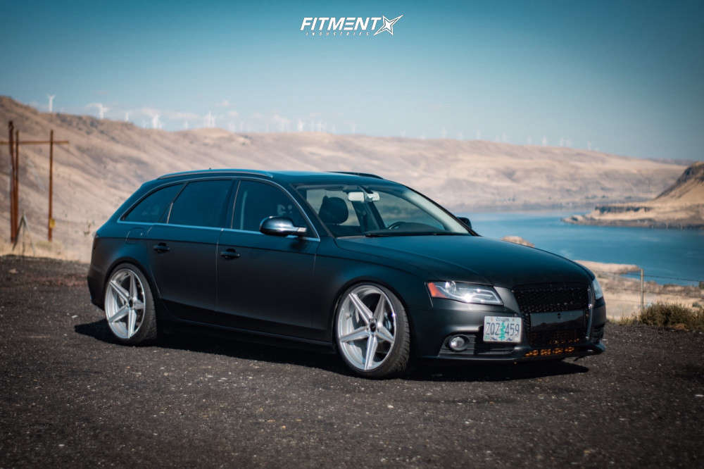 2011 Audi A4 Quattro Avant with 20x10.5 Advanti Racing Cammino and ...