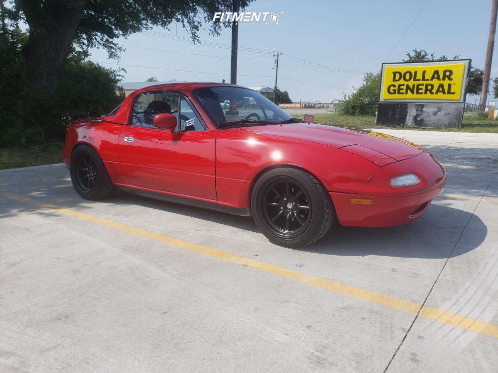 1992 Mazda MX-5 Miata Base with 15x8 Rota Rkr and Federal 195x50 on ...