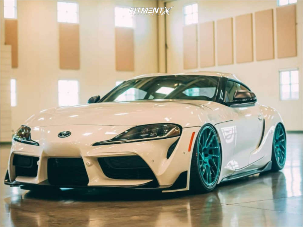 2021 Toyota GR Supra Premium with 19x9.5 Anovia Elder and Velozza ...