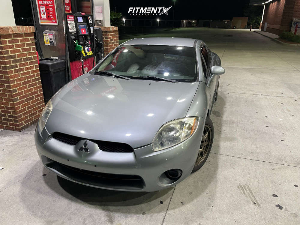 2008 Mitsubishi Eclipse GS with 17x8 Konig Lockout and Achilles 225x50 ...