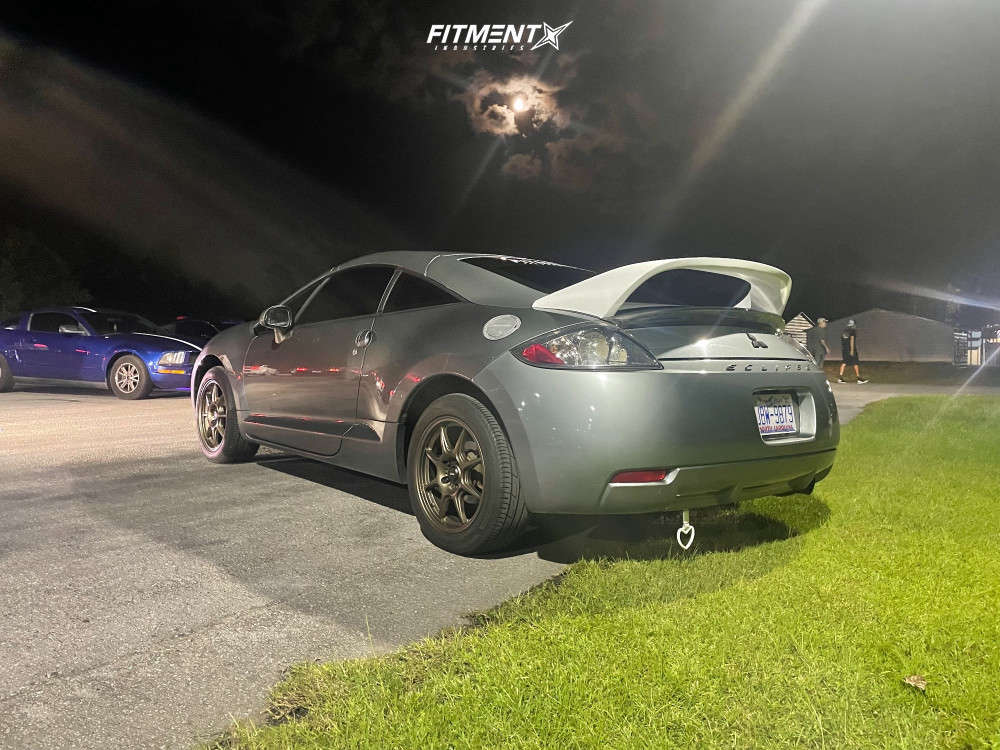 2008 Mitsubishi Eclipse GS with 17x8 Konig Lockout and Achilles 225x50 ...
