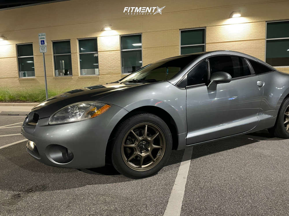 2008 Mitsubishi Eclipse GS with 17x8 Konig Lockout and Achilles 225x50 ...