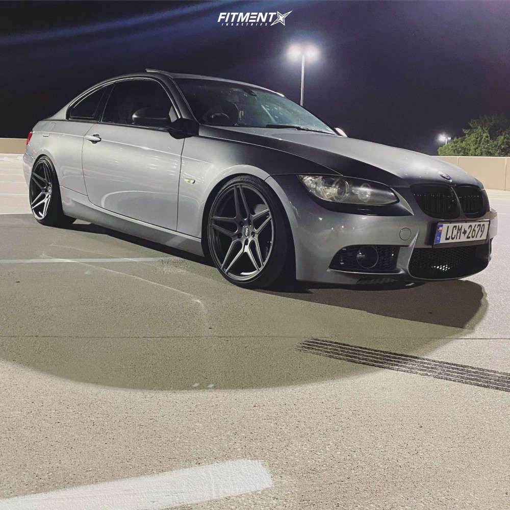 2008 BMW 3 Series Base with 19x9.5 ESR Rf15 and Federal 225x35 on ...