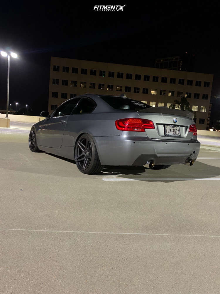 2008 BMW 3 Series Base with 19x9.5 ESR Rf15 and Federal 225x35 on ...