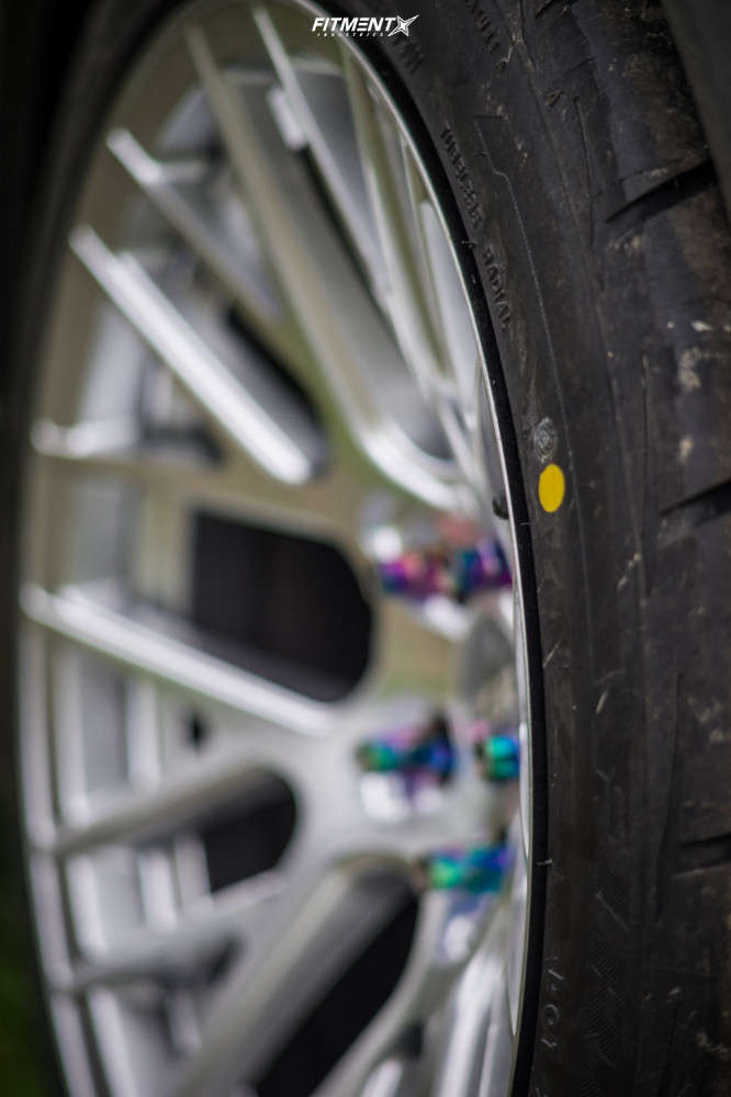 2004 Nissan 350Z Touring with 18x9.5 ESR Rf11 and Firestone 245x40 on ...