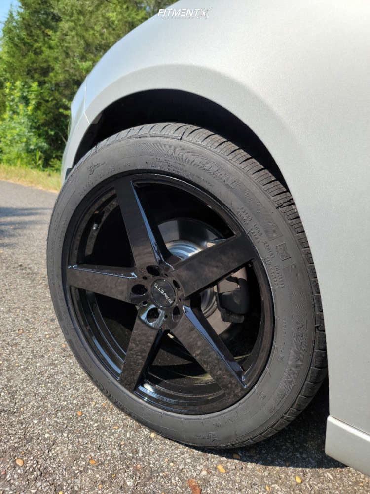 2019 Dodge Charger SXT with 20x8.5 Ravetti M13 and General 245x50 on ...