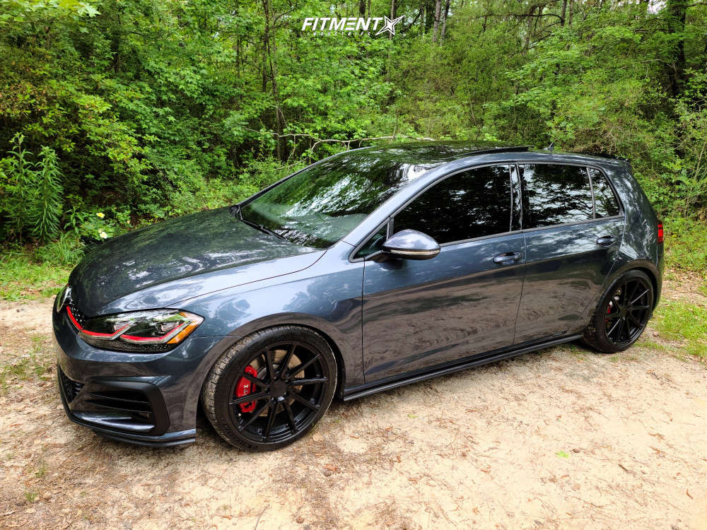 2018 Volkswagen GTI SE with 18x8.5 TSW Watkins and Michelin 235x40 on ...