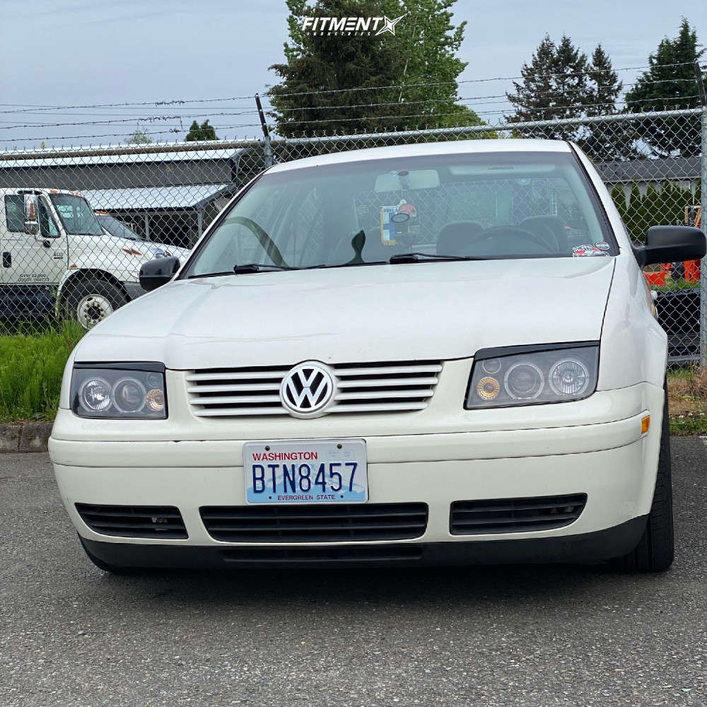 1999 Volkswagen Jetta GL with 18x8 OZ Racing Antares and Sentury 225x40 ...