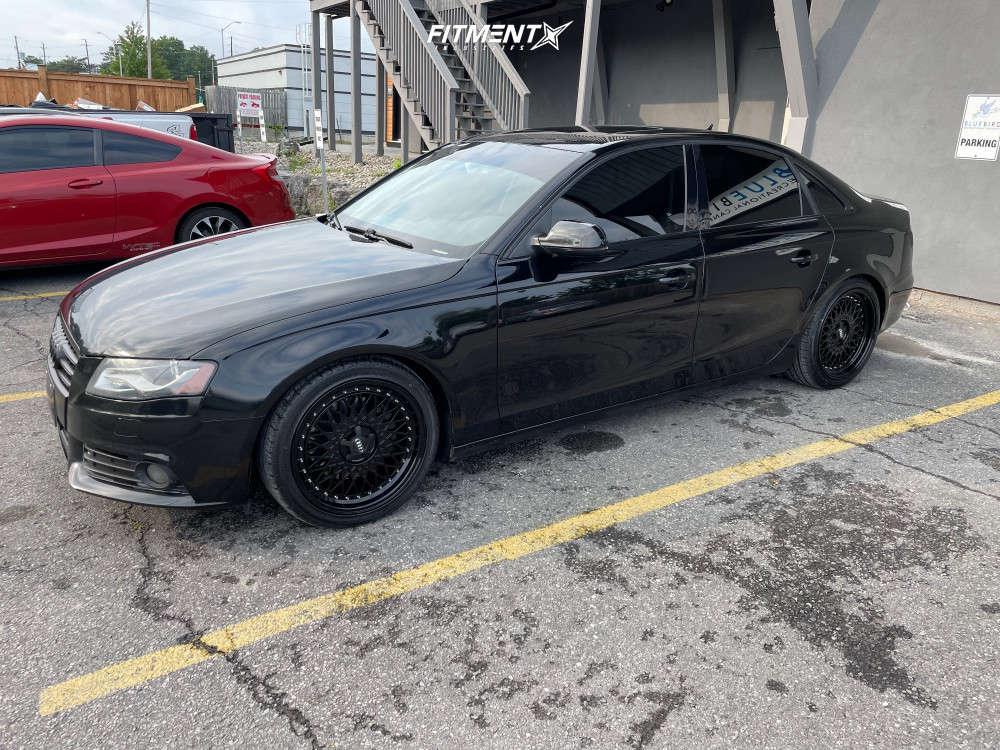 2011 Audi A4 Quattro Base with 18x8 Avant Garde M220 and Ardent 235x40 ...